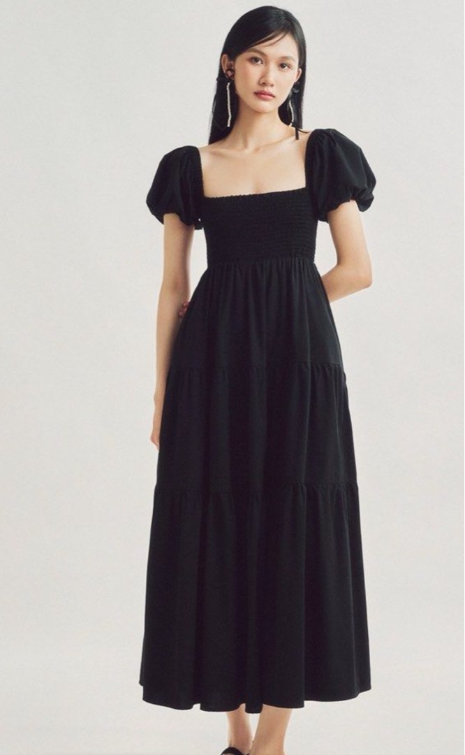 Caramel monster Doha midaxi dress, Women's Fashion, Dresses & Sets ...