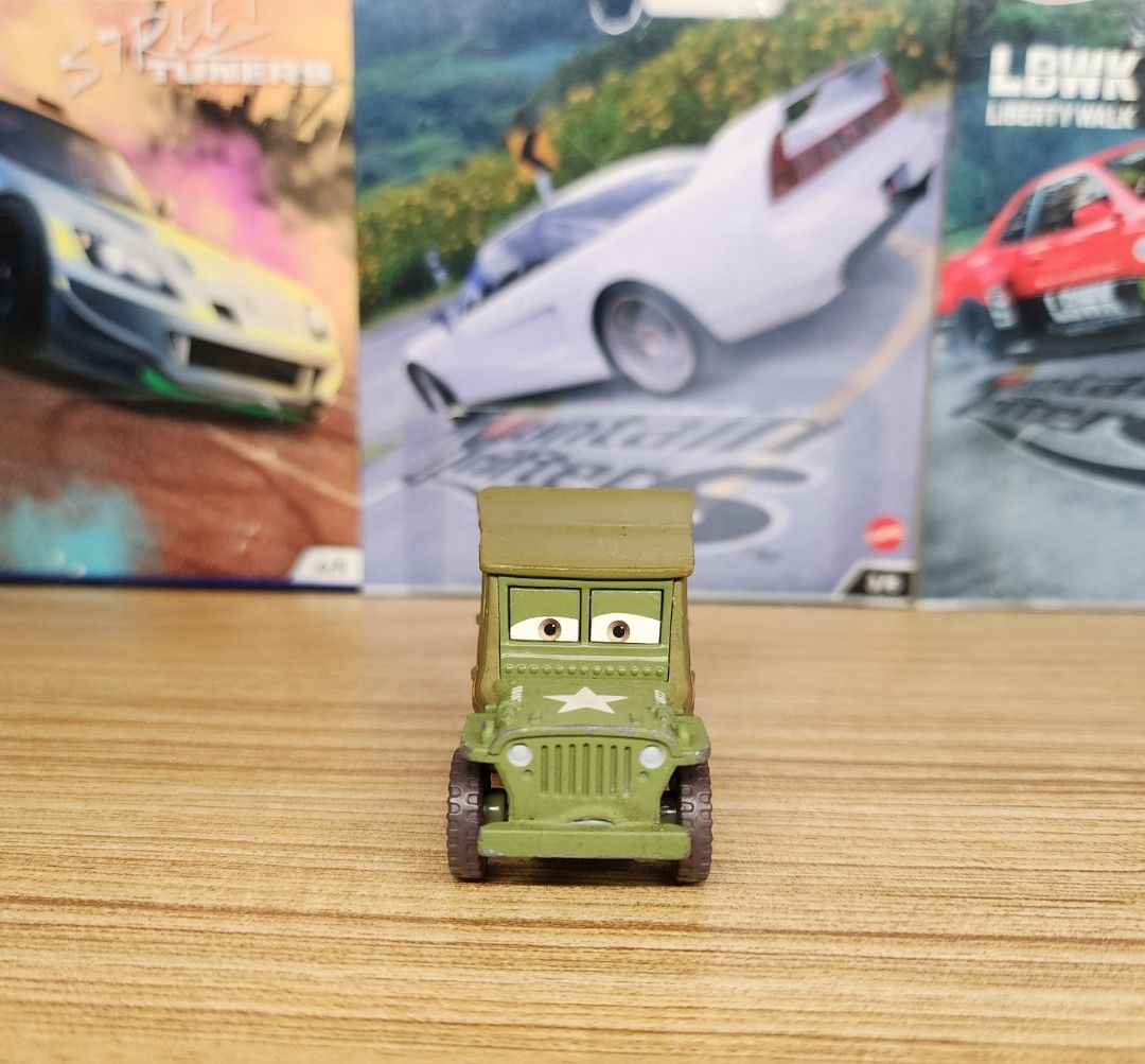 Disney Pixar Cars Mattel Jeep, Hobbies & Toys, Toys & Games on Carousell