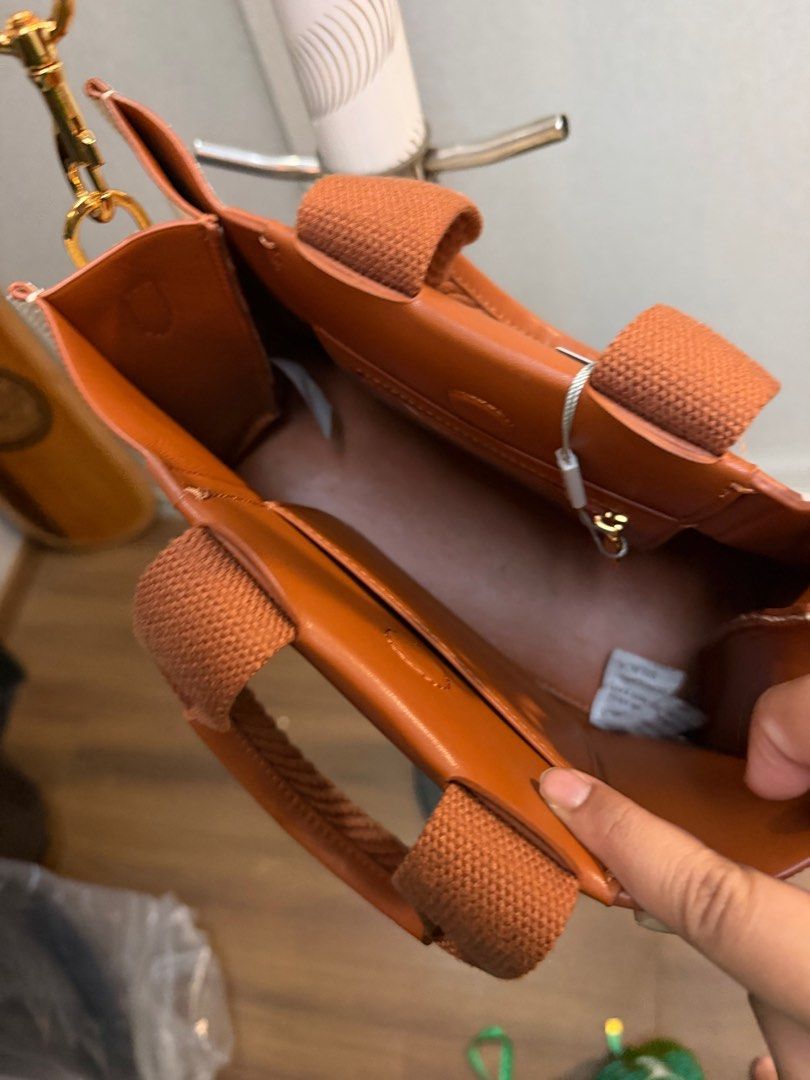 Charles & Keith Canvas Tote Bag, Women's Fashion, Bags & Wallets, Tote ...