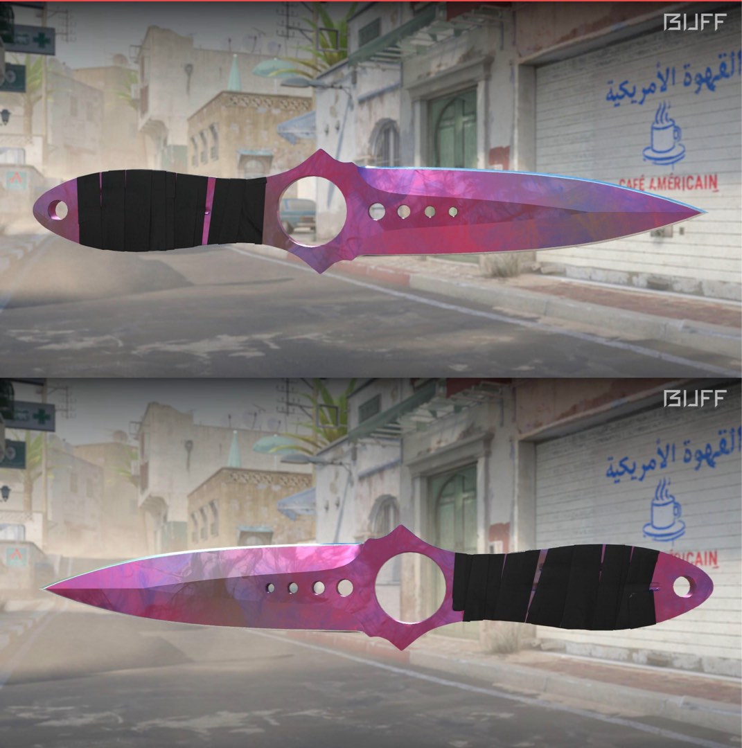 CS2 Skeleton Knife Doppler Phase 2 FN 0.02, Video Gaming, Gaming ...