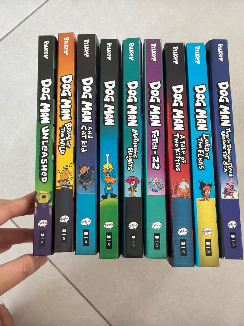 Dog Man Book Series by Dav Pilkey, Hobbies & Toys, Books & Magazines ...