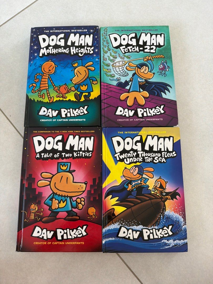 Dog Man Book Series by Dav Pilkey, Hobbies & Toys, Books & Magazines ...