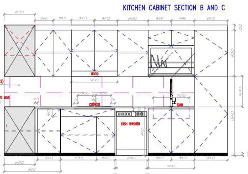 2D Drawing , CAD Drawing, Elevation Detail Drawing & Floorplan Space ...