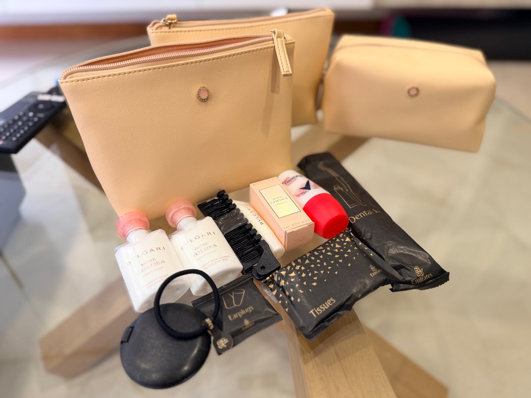 Emirates business class amenity pack, Everything Else on Carousell