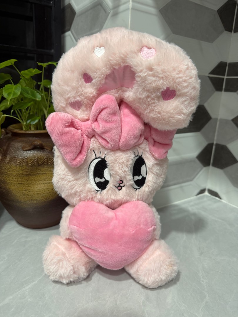 Esther Bunny Heart Pocket Plush, Hobbies & Toys, Toys & Games on Carousell