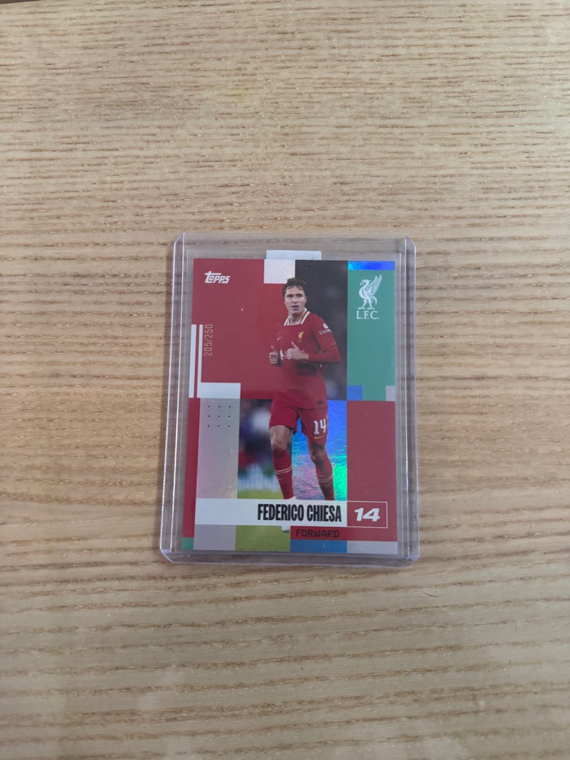 Federico Chiesa 205/250 Liverpool Teamset 24/25, Hobbies & Toys, Toys ...
