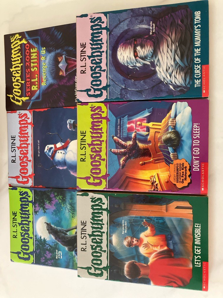 Goosebumps by RL Stine, Hobbies & Toys, Books & Magazines, Children's ...