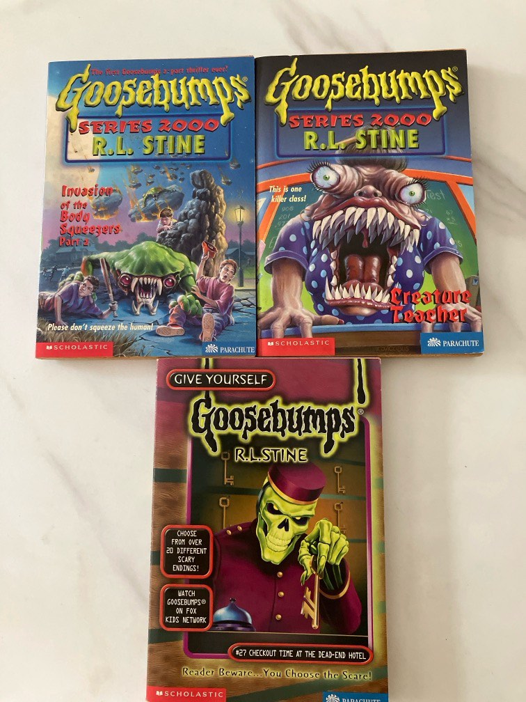 Goosebumps by RL Stine, Hobbies & Toys, Books & Magazines, Children's ...