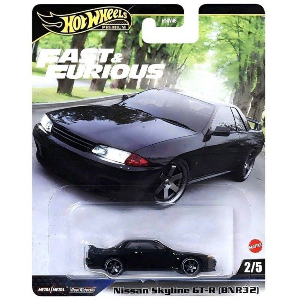 Hot Wheels Premium Fast & Furious Nissan Skyline GT-R (BNR32) #2/5 ...