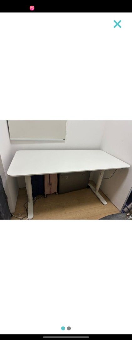IKEA BEKANT/Mittzon Sit/Standing adjustable Desk - electronic 160cm ...