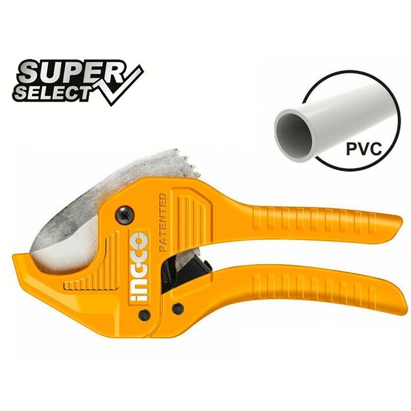 INGCO INDUSTRIAL PVC PIPE CUTTER CAP:42MM, LENGTH 203MM, Furniture ...