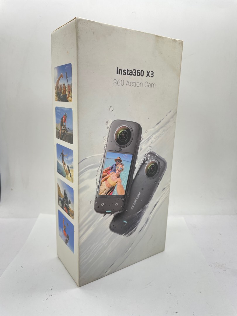 insta360 X3 Pocket 360 Degree Action Camera, Black, Photography ...