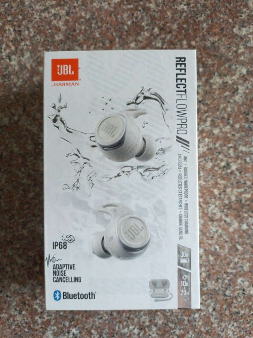 JBL Reflect Flow Pro - Adaptive Noise Cancelling Earphones, Audio ...