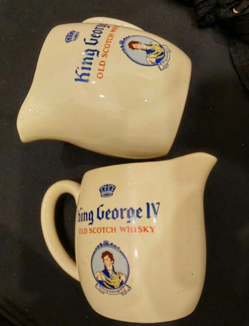 King George IV Old Scotch Whisky Pitcher, Hobbies & Toys, Collectibles ...