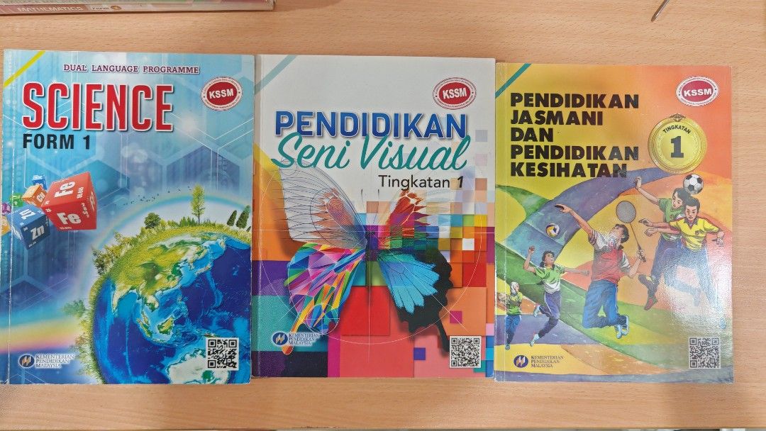 Kssm tingkatan 1 textbook full set, Hobbies & Toys, Books & Magazines ...
