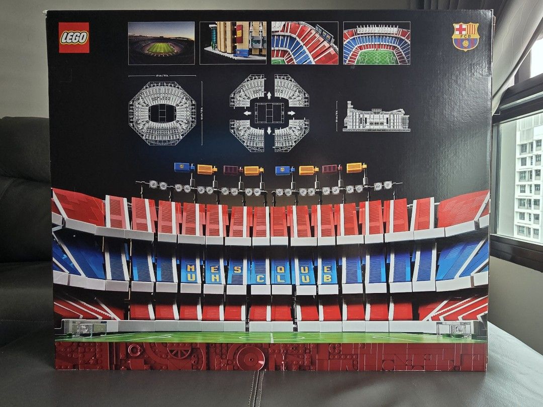 LEGO Camp Nou - FC Barcelona (10284), Hobbies & Toys, Toys & Games on ...