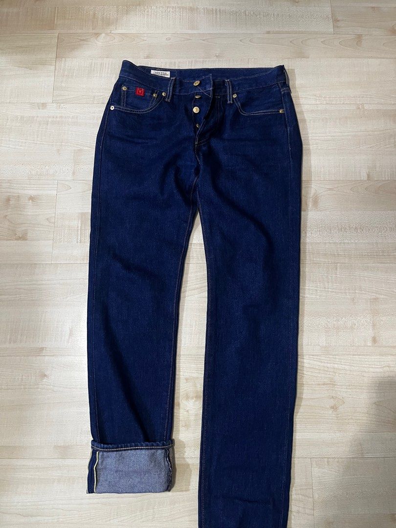 Levi's 501 big E slim taper Year of the dragon (size 28) Gold selvedge ...