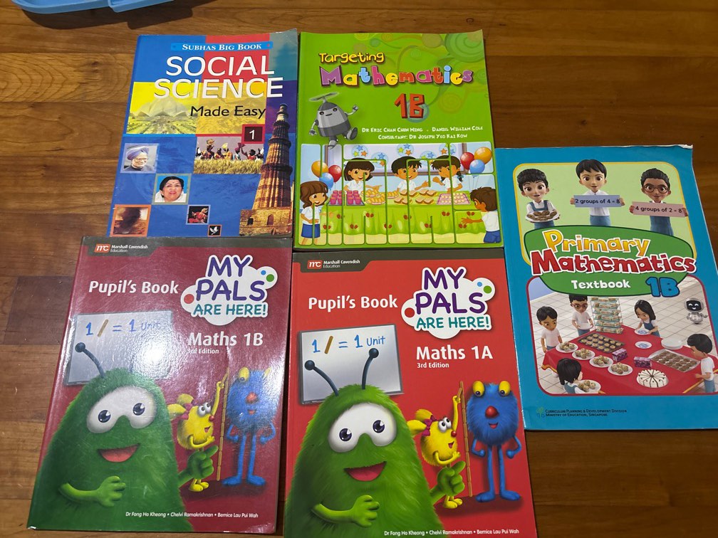 Local school books for kids Primary 1-free, Hobbies & Toys, Books ...