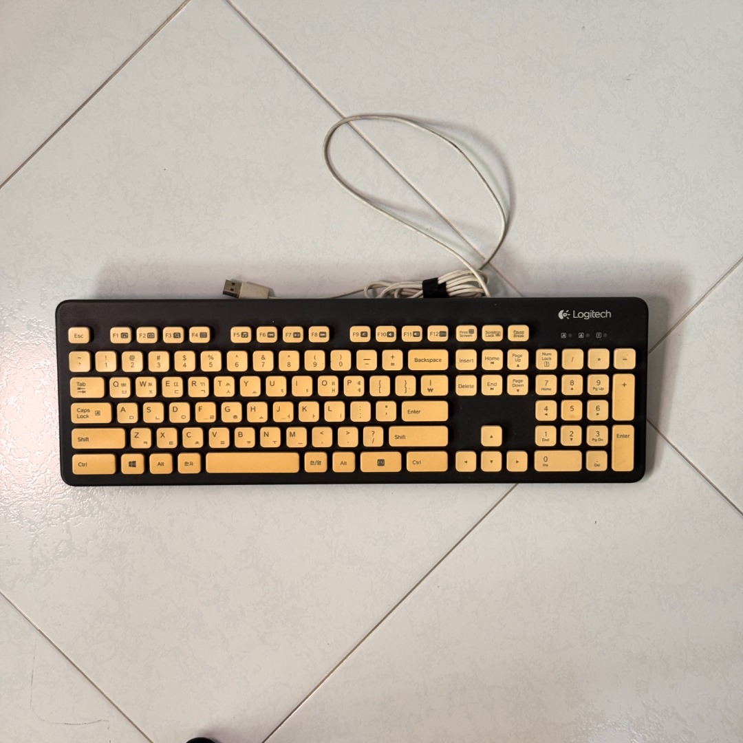 Logitech K310 Wired Keyboard, Computers & Tech, Parts & Accessories ...