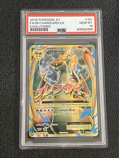 2016 Pokemon XY Evolutions M Charizard EX PSA 10, Hobbies & Toys, Toys ...