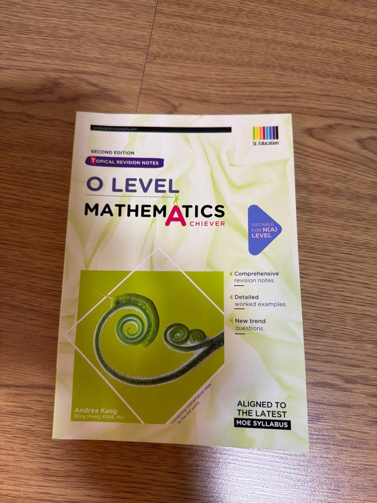 Mathematics O Level Revision notes, Hobbies & Toys, Books & Magazines ...