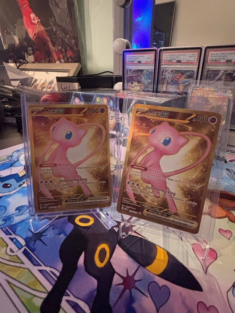 Mew ex Gold Card, Hobbies & Toys, Toys & Games on Carousell