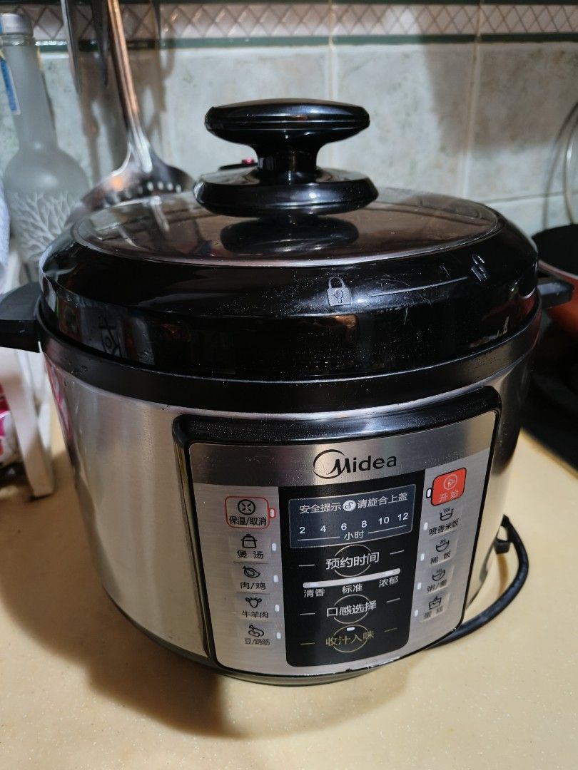 Midea pressure cooker, TV & Home Appliances, Kitchen Appliances ...