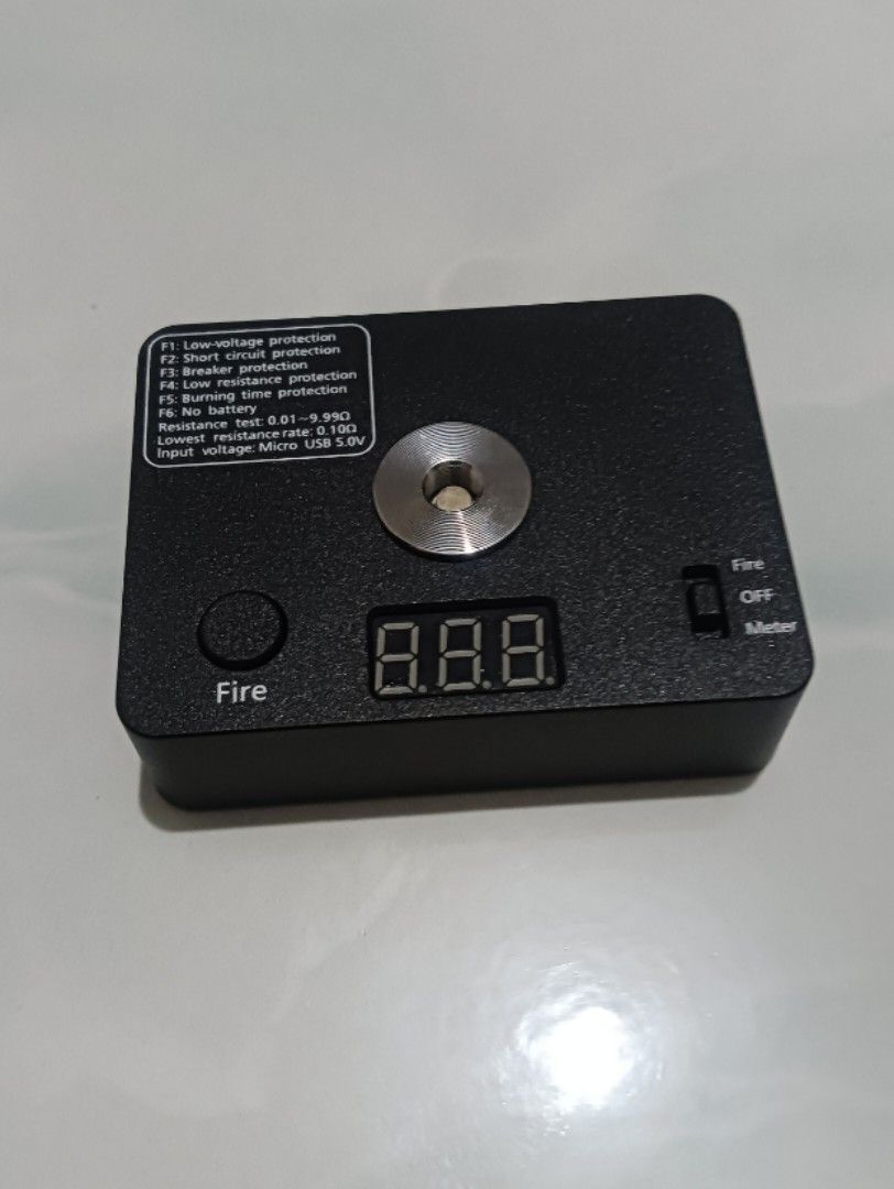 Alat Wicking Aio ,Mini Tab v3 & Ohm Meter LED Digital Pengukur Ohm ...