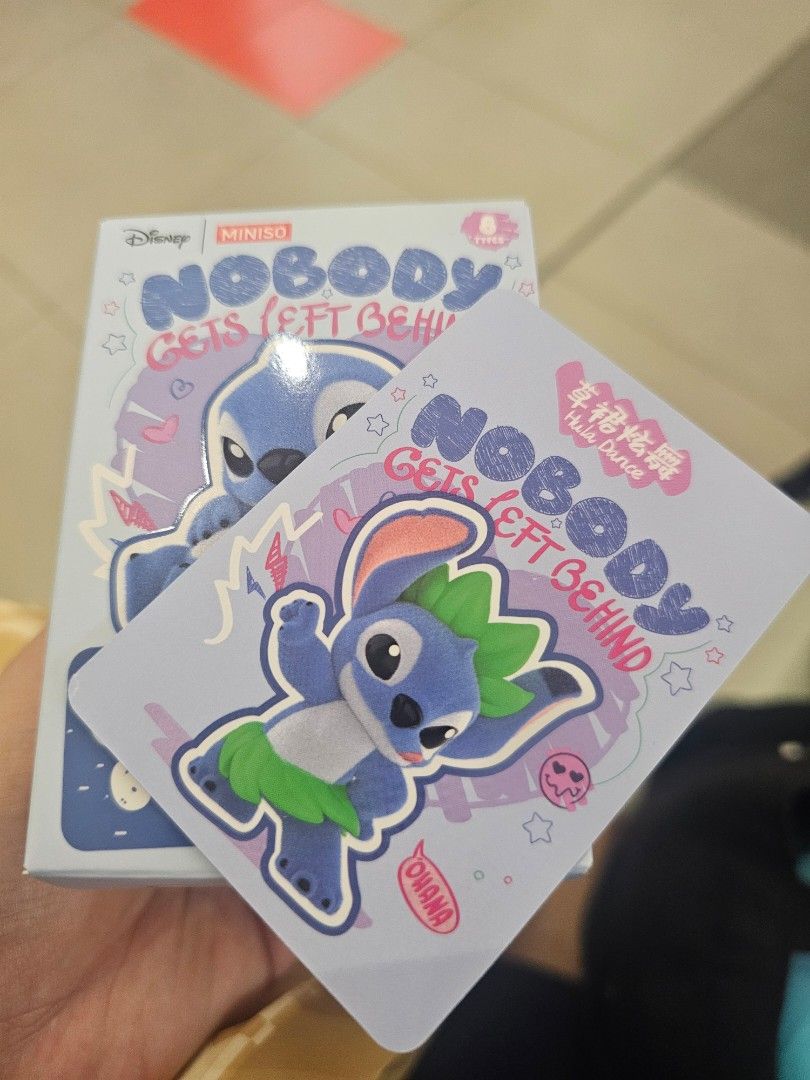 Miniso Nobody Gets Left Behind Stitch/ Disney Stitch By Your Side ...