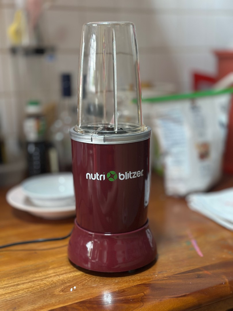 Nutri Blitzer Blender - Burgundy, TV & Home Appliances, Kitchen ...