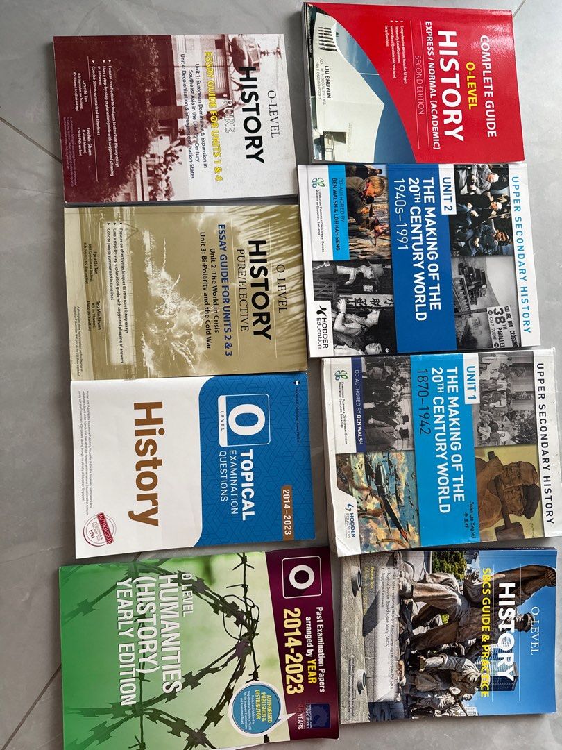 O-Level Pure History text book and guide, Hobbies & Toys, Books ...