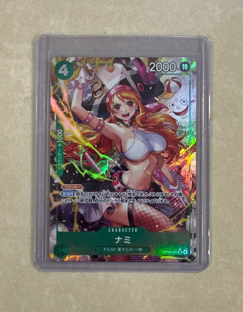One Piece OP14 Nami AA card, Hobbies & Toys, Toys & Games on Carousell