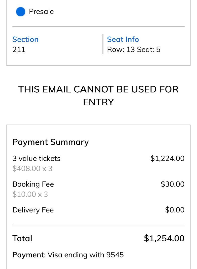 One Republic Singapore Concert Ticket, Tickets & Vouchers, Event ...