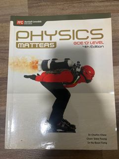 Physics Matters GCE 'O' Level Textbook 5th Edition, Hobbies & Toys ...