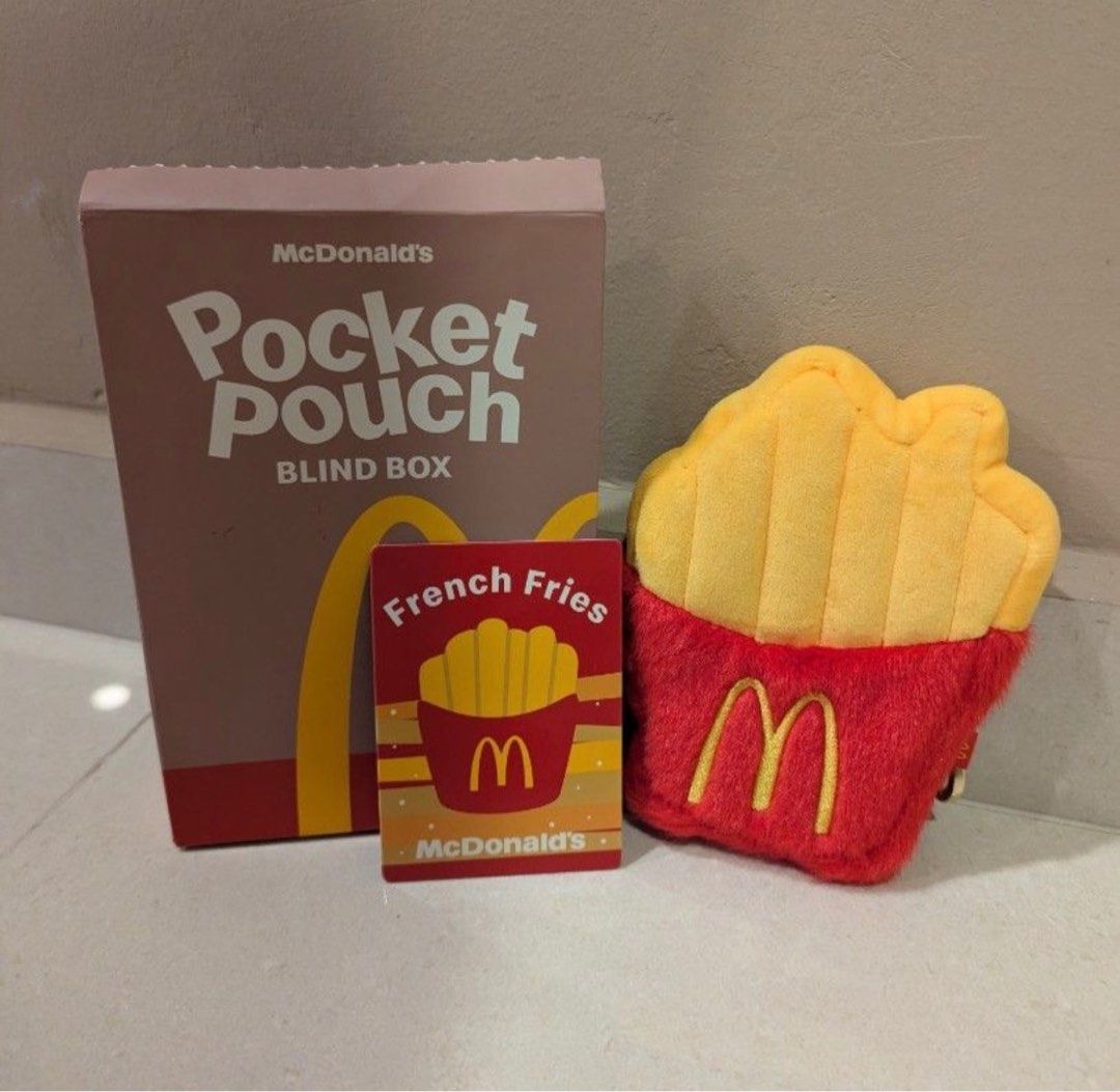 Pocket Pouch French Fries McDonald MCD Fry, Hobbies & Toys, Memorabilia ...
