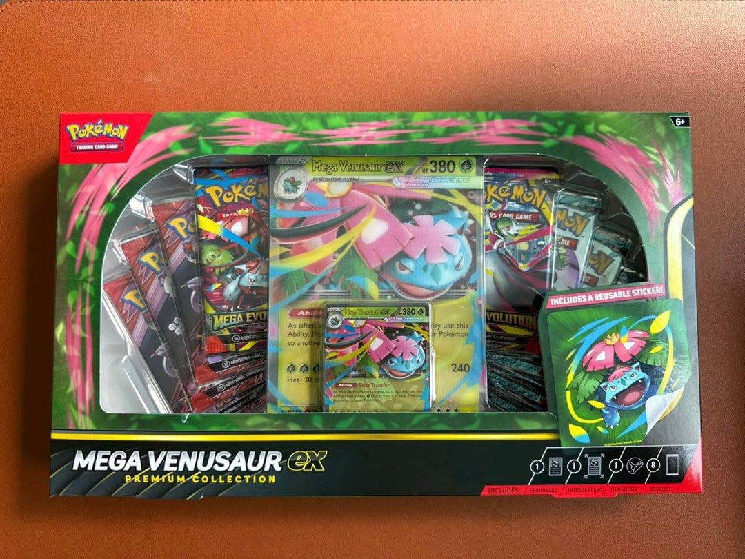 (MSRP)(LAST)Pokemon Mega evolution Mega venusaur Ex box , destined ...