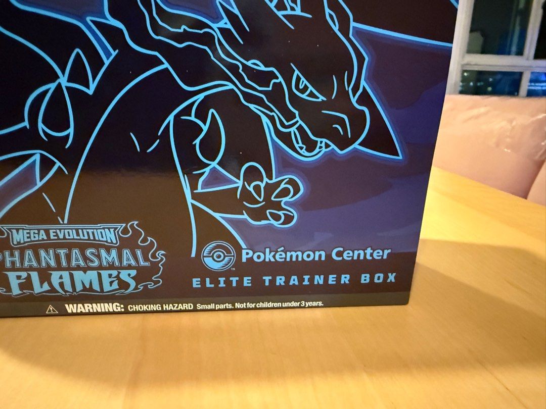 Pokemon Center Mega Evolution Phantasmal Flames Elite Trainer Box ...