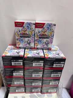 Pokemon Card Prismatic Evolution - Sealed, Hobbies & Toys, Toys & Games ...