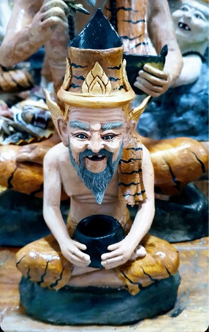 Pu Lersi Narod Bucha Size Lap 5” Height 8”, Hobbies & Toys, Religious ...