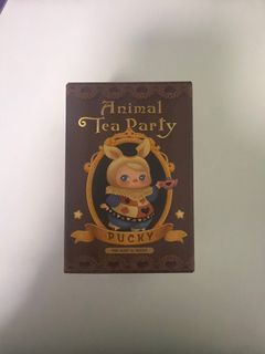 Popmart Pucky Animal Tea Party Blind Box - Pangolin Baby , Hobbies ...