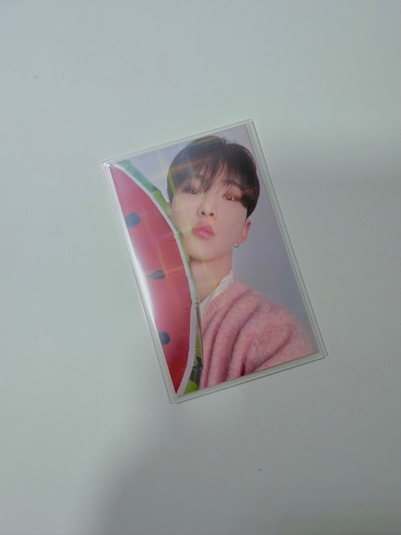 SEVENTEEN Hoshi Photocard Trading Card Special Limited Edition Lucky ...