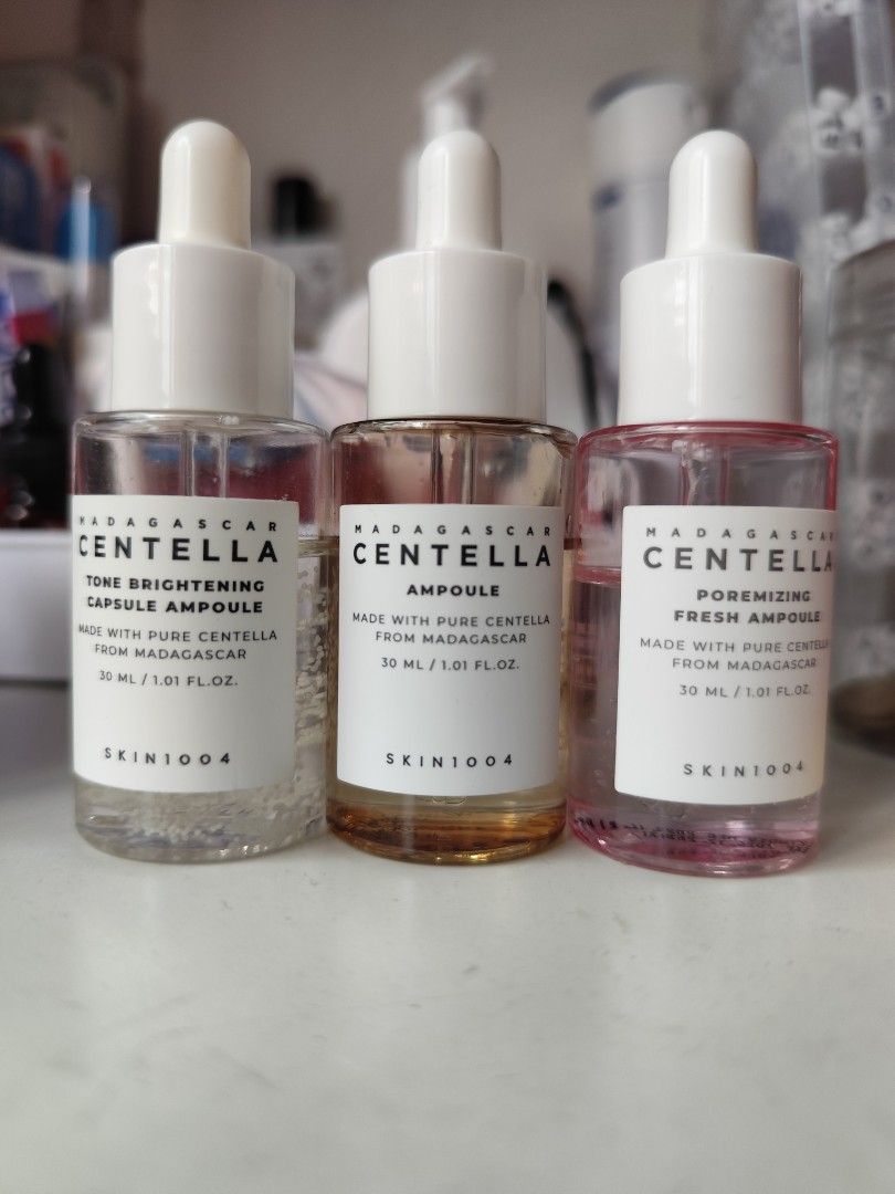 skin1004 centella 30ml mini ampoules, Beauty & Personal Care, Face ...