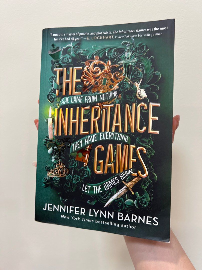 The Inheritance Games by Jennifer Lynn Barnes, Hobbies & Toys, Books ...
