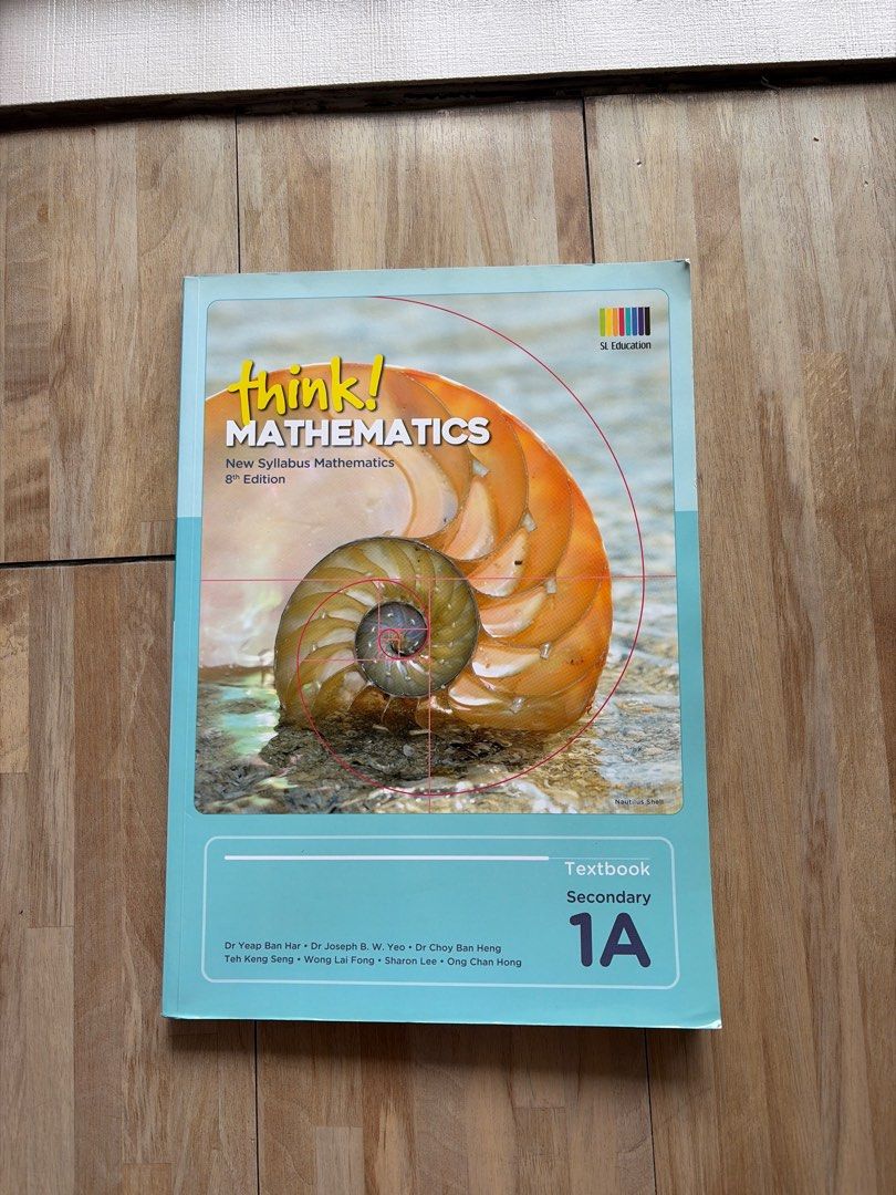 Think! Mathematics Secondary 1A Textbook, Hobbies & Toys, Books ...