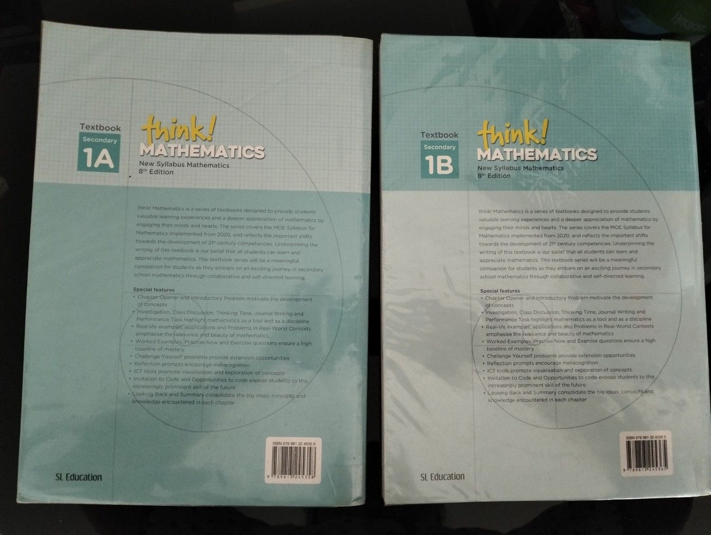 Think! Mathematics Textbook 1A & 1B, Hobbies & Toys, Books & Magazines ...