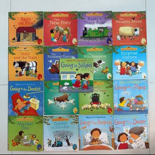 Usborne books- all about feelings and all about worries and fears ...