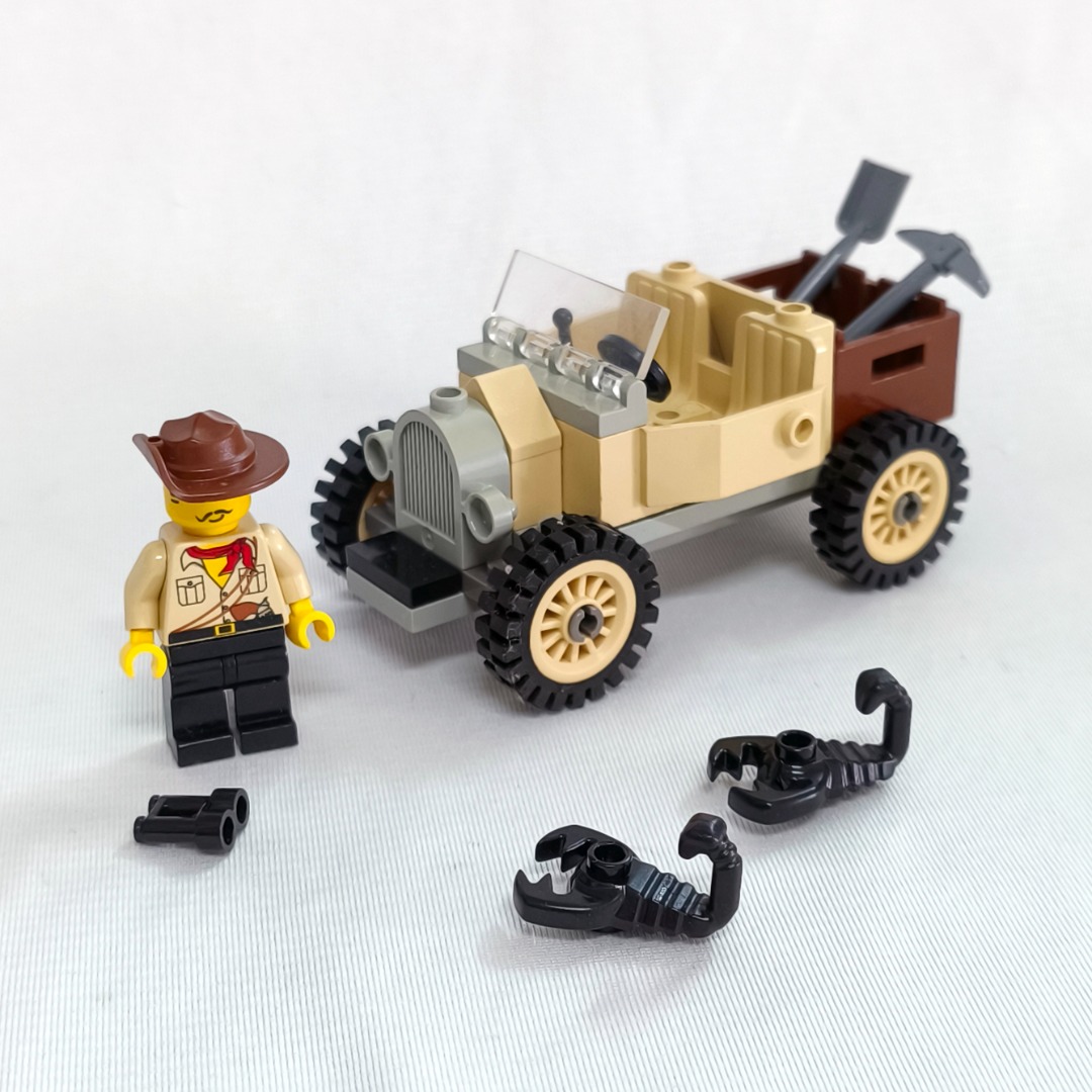 Vintage LEGO 5918: Scorpion Tracker Set (1998) --- Retired, Adventurers ...