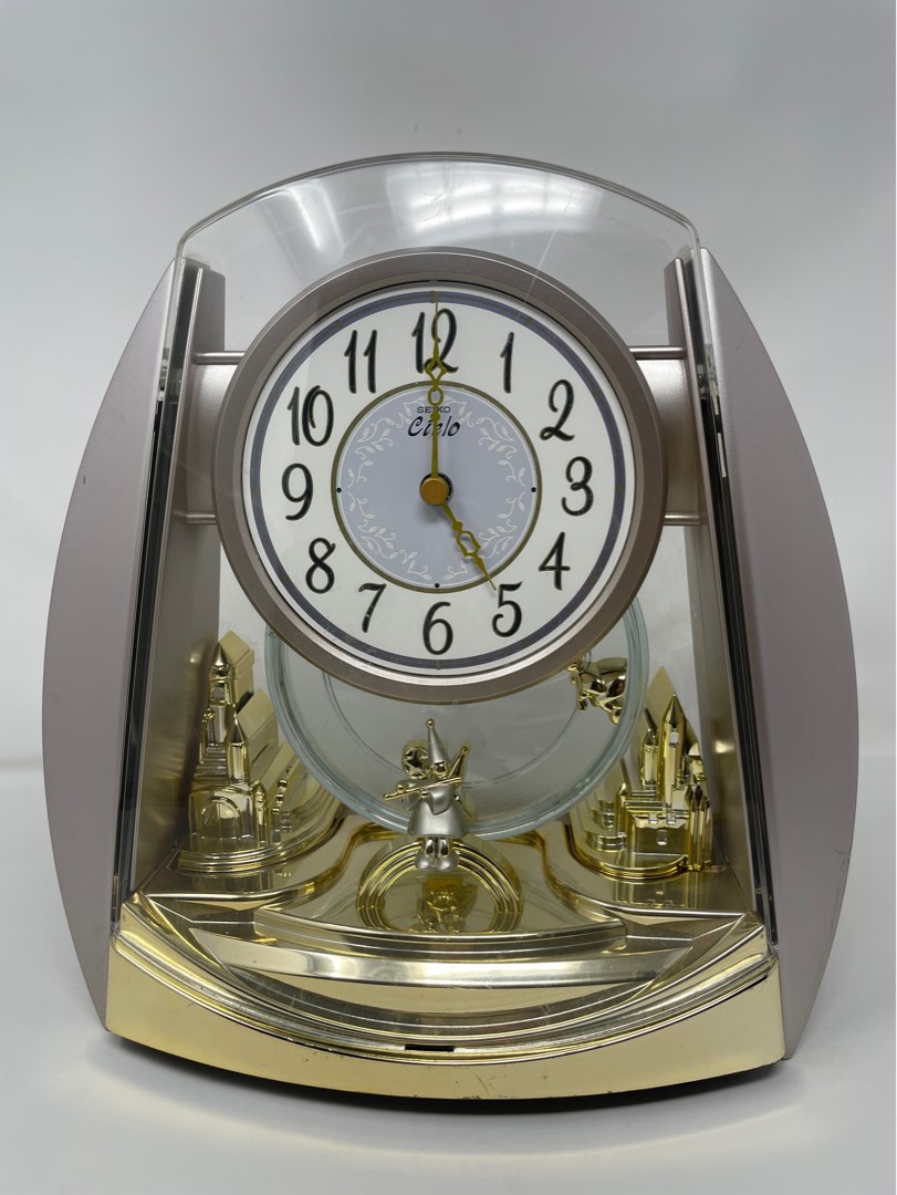 Vintage Rare Seiko Cielo Pendulum Clock from Japan, Furniture & Home ...