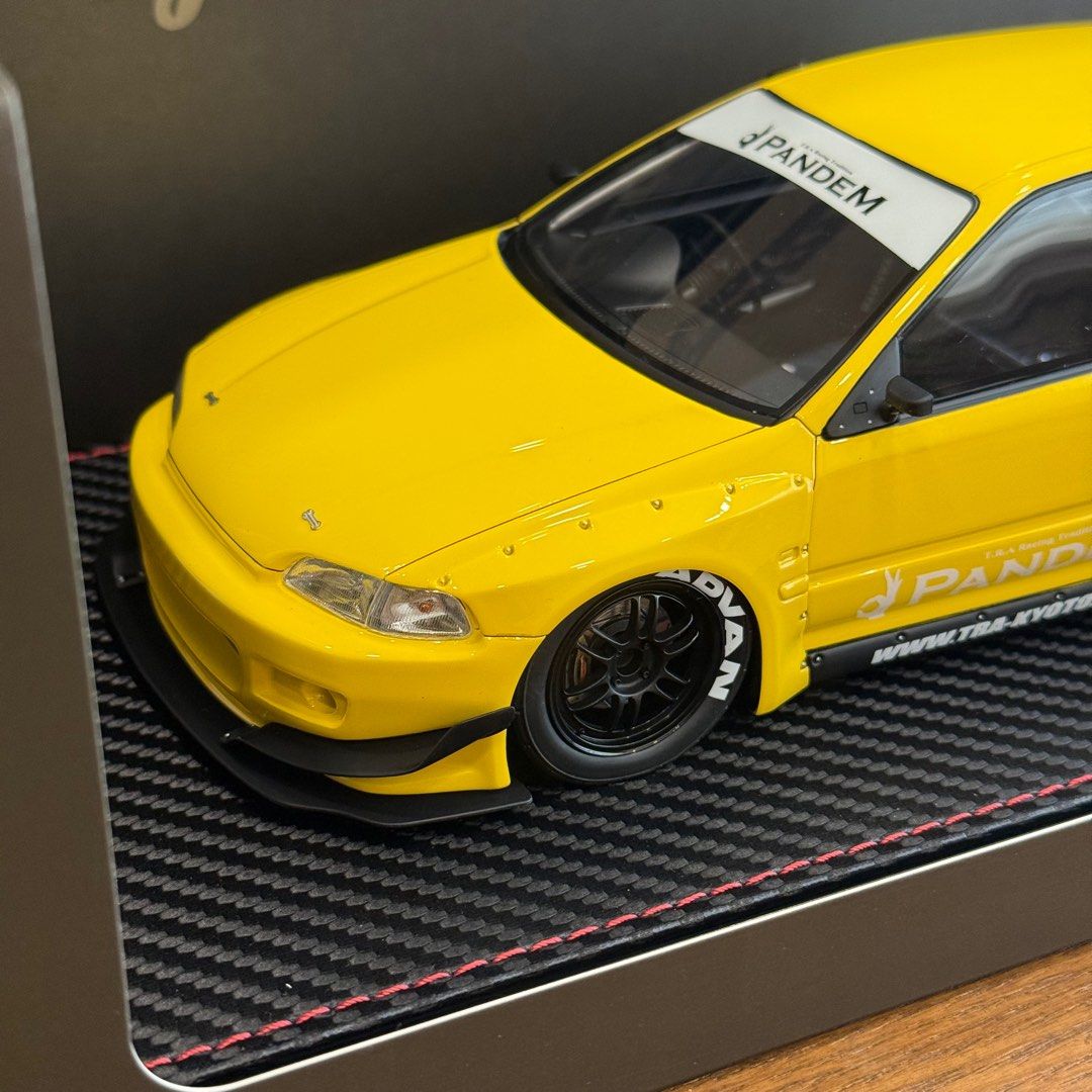 1/18 Ignition Model Honda Civic Pandem EG6 same scale as Autoart LCD ...