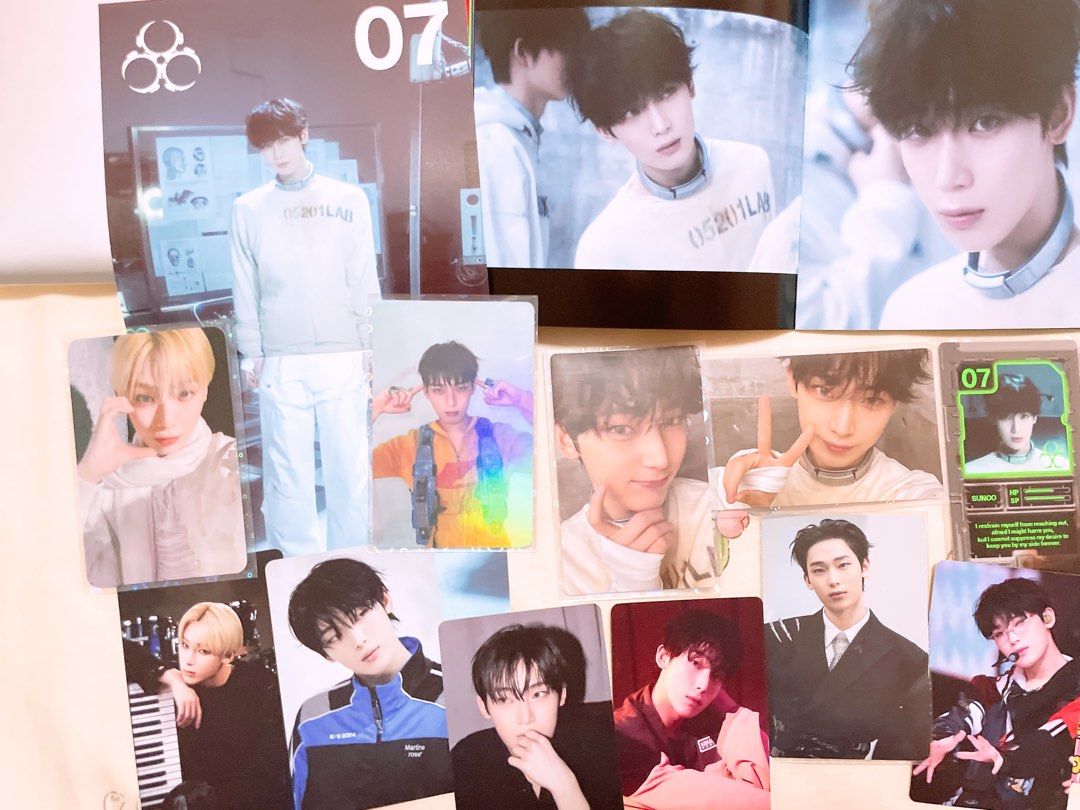 $12 for ALL ENHYPEN Sunoo set Photocard Photobook Mini Poster Photo ...
